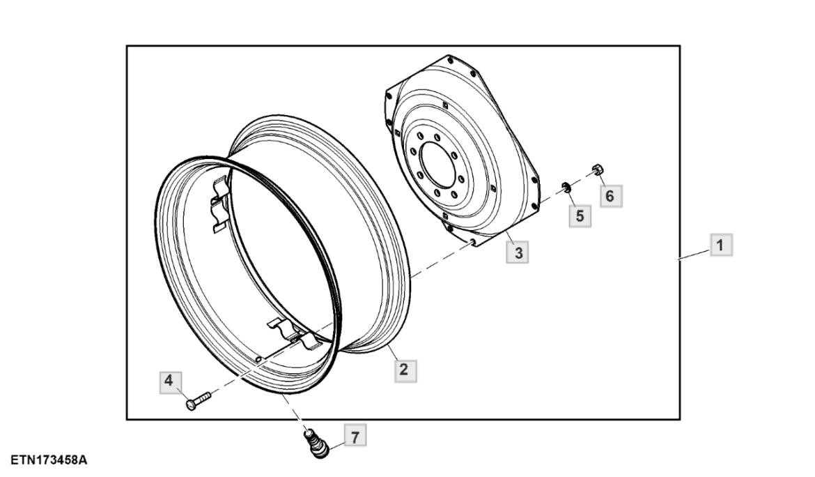 Bánh xe và tấm phủ kim loại